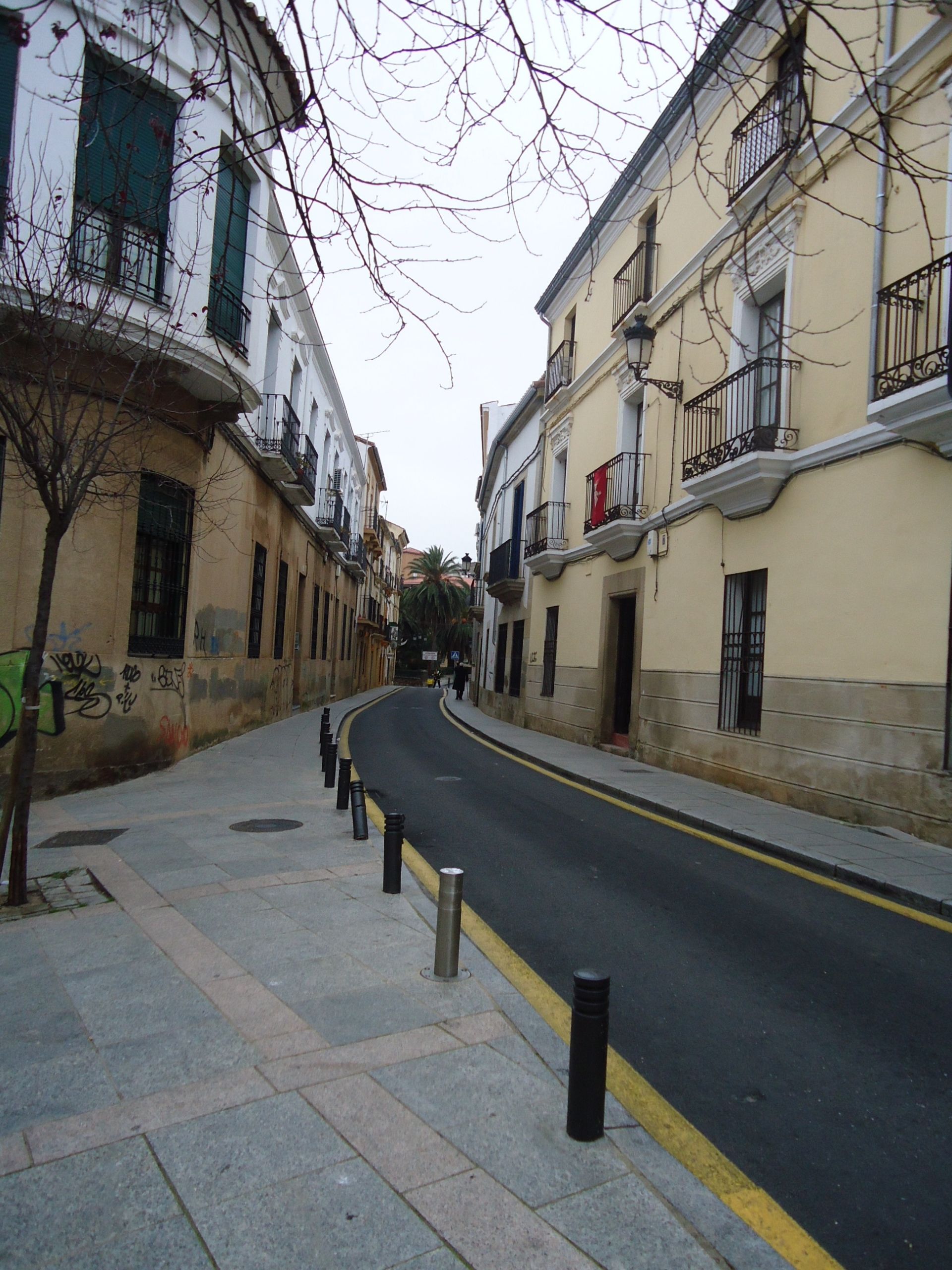 Corte en la calle Barrionuevo - Ayuntamiento de Cáceres