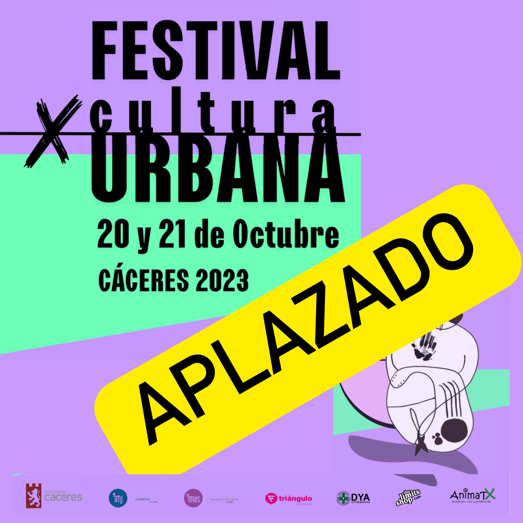 Aplazado por la previsión meteorológica el Festival de Cultura Urbana y ...